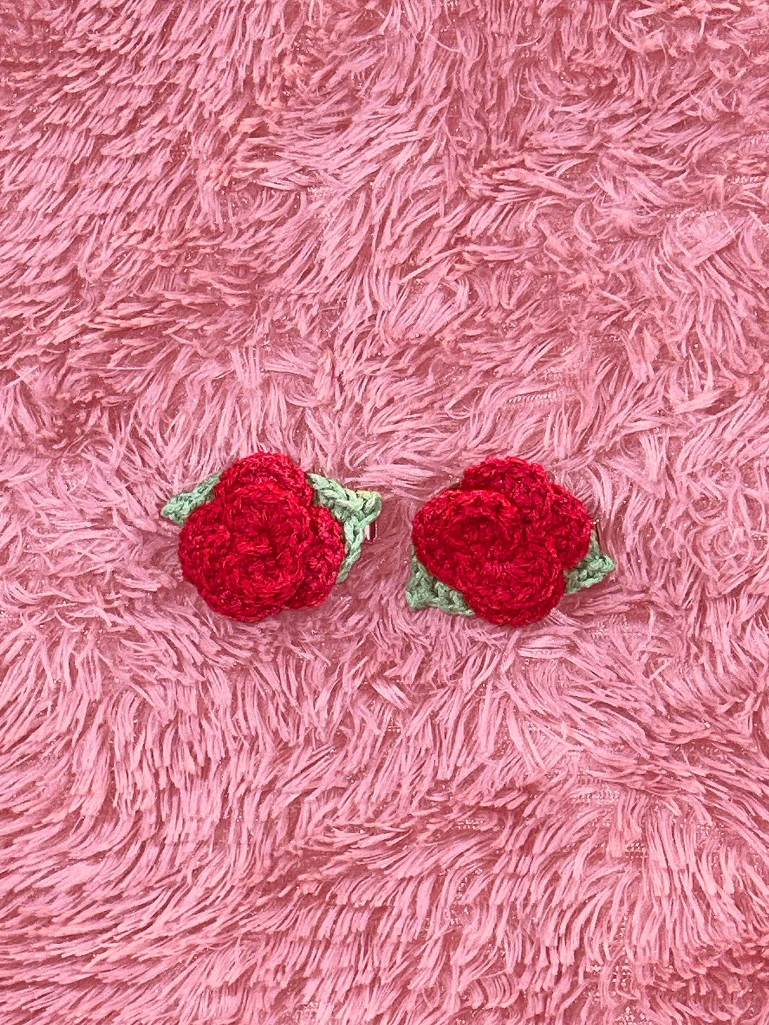 Rosettes - Handmade Crochet Funky Hair Clips :P - Etsy