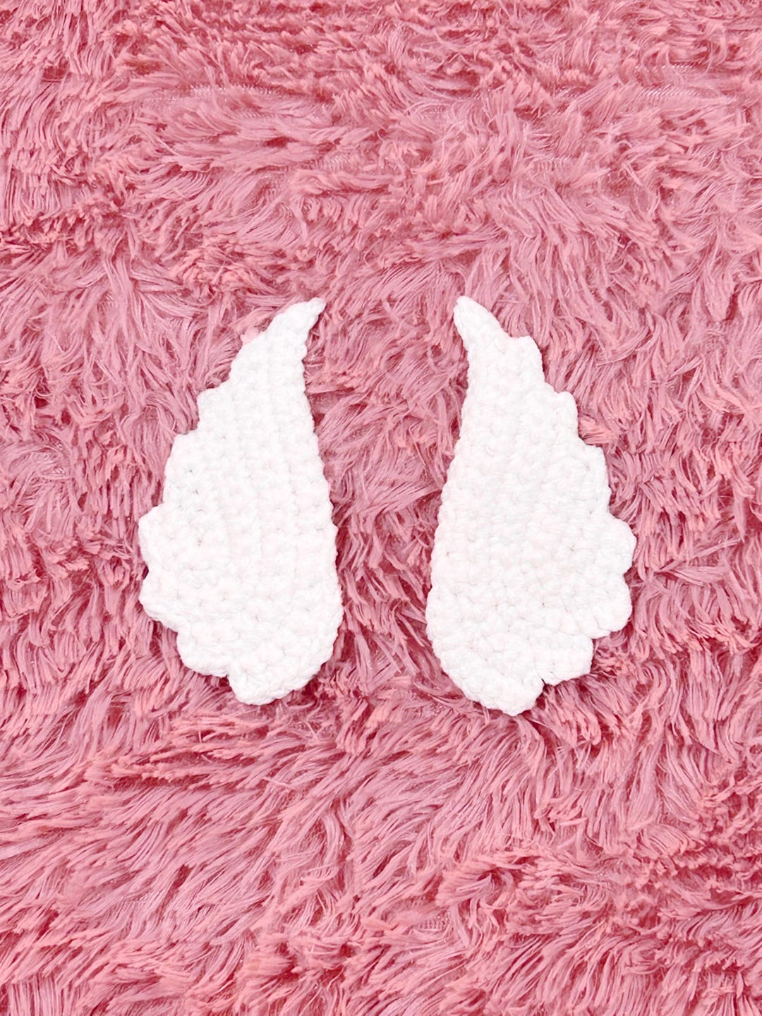 Angelica Wings - Handmade Crochet Funky Hair Clips :P - Etsy