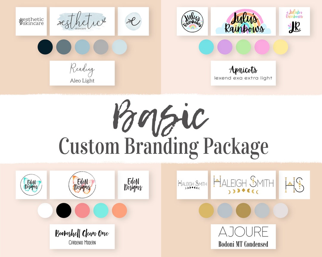 Custom Branding Design for Business Unique Logo Professional Graphic ...