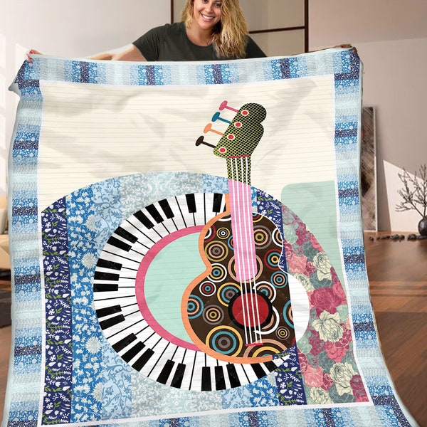 Guitar Quilt Pattern - Etsy