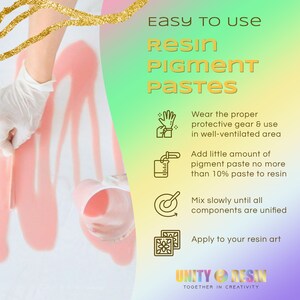 Ultra- Luxe' Epoxy Pigment Paste-plush PINK, Resin Art, Pink Mica ...