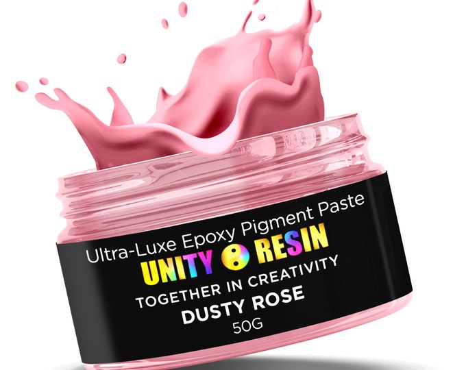 Ultra- Luxe' Epoxy Pigment Paste-dusty ROSE Resin Art, Pink Mica, Epoxy ...