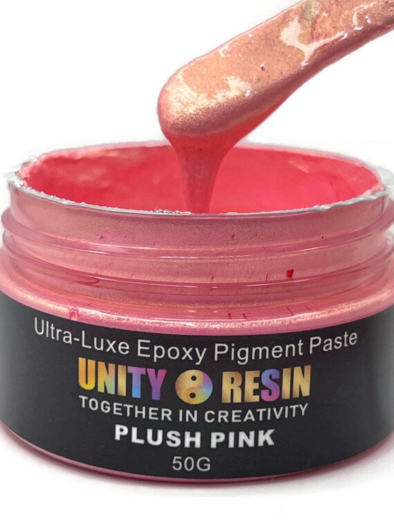 Ultra Luxe' Epoxy Pigment Paste-plush PINK Resin Art - Etsy
