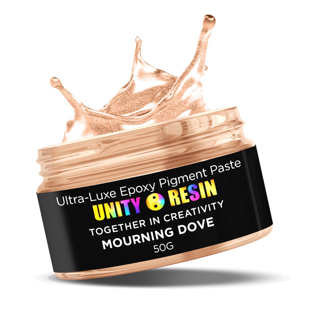 Ultra- Luxe' Epoxy Pigment Paste-mourning DOVE , Resin Craft, Resin Art ...