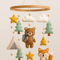 Baby Mobile National Park - Camping Baby Mobile Dog - Wilderness Mobile ...
