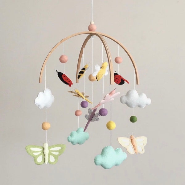 Butterfly Crib Mobile - Etsy