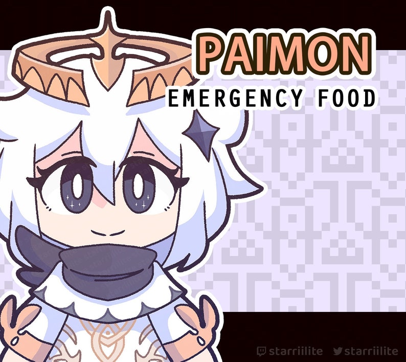 Paimon Genshin Impact Pngtuber / Twitch Streamer / Discord Reactive ...