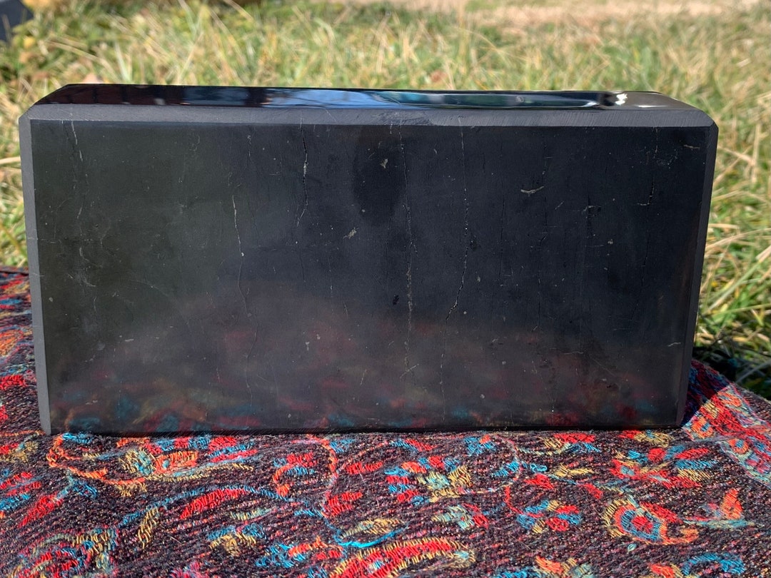 Russian Shungite Brick L 8 X W 4 X H 2 EMF Blocking Water Purifying ...