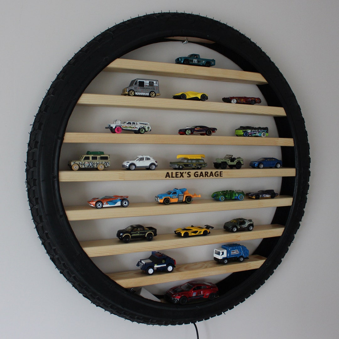 Hot Wheels Display, Tire Shelf, Toy Car Garage, Wall Art, Tire Shelf ...
