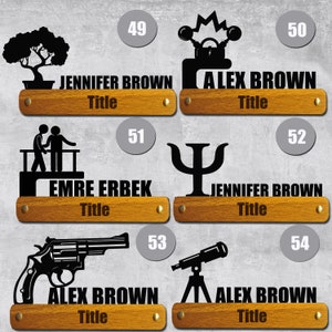 Desk Name Plate, Name Plate for Desk, Custom Design Desk Name Plate ...