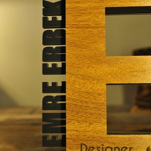 Desk Name Plate, Letter Design Desk Name Plate, Custom Design Desk Name ...