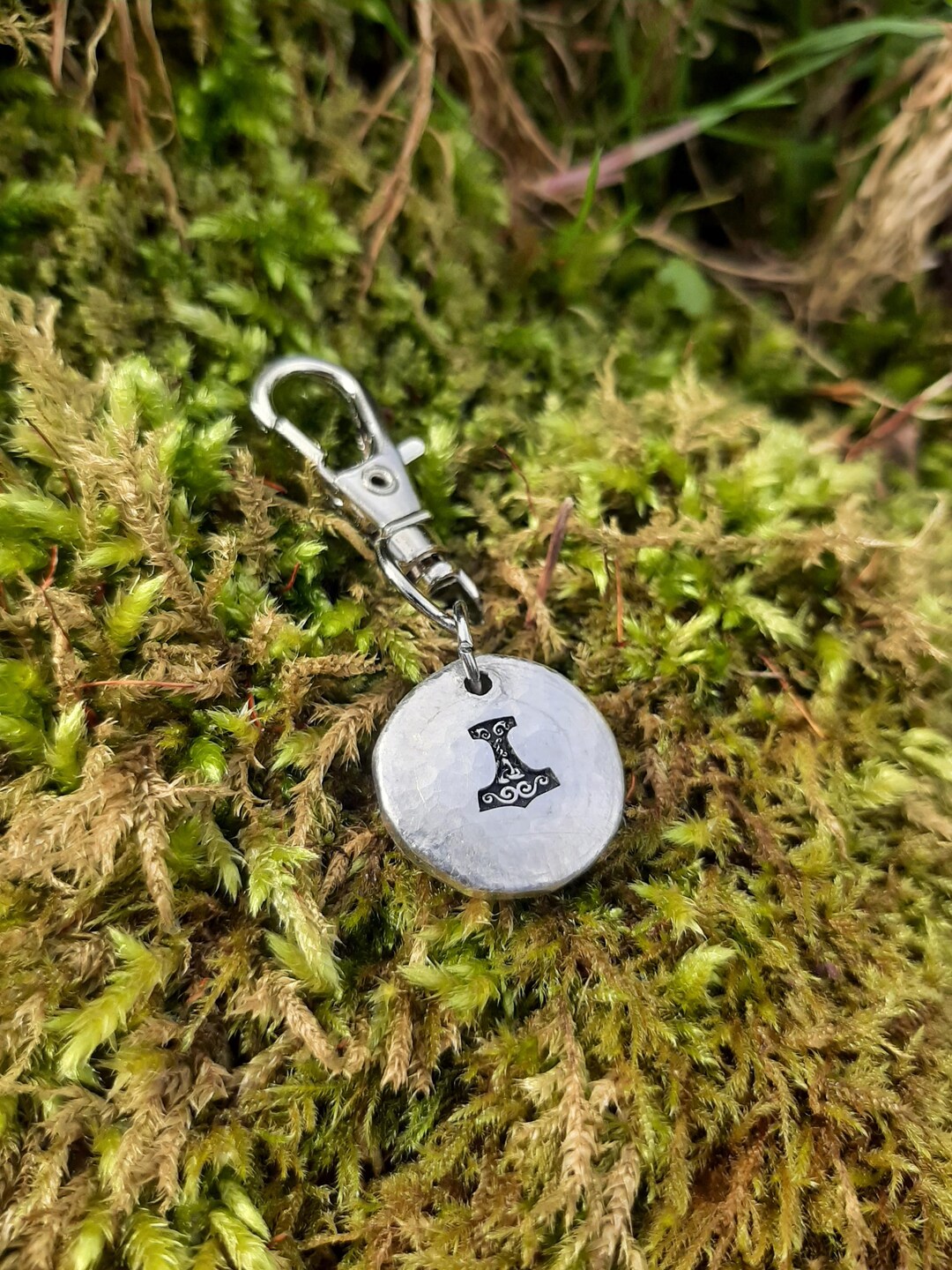 Thor Hammer Keyring - Mjolnir - Viking Keyring - Talisman - Cast and ...