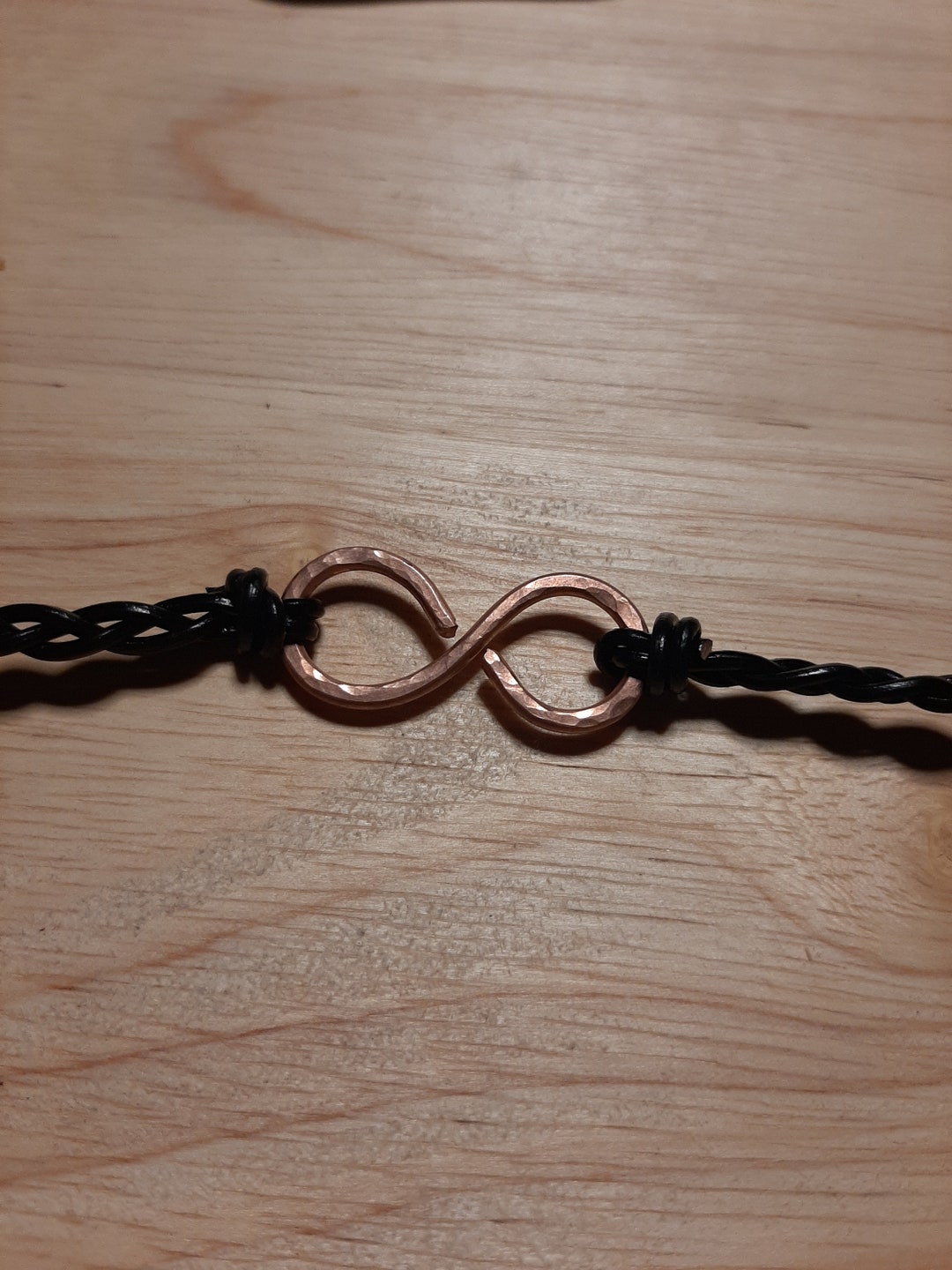 Copper Celtic Infinity Symbol Amulet Bracelet - Infinity Knot Bracelet ...