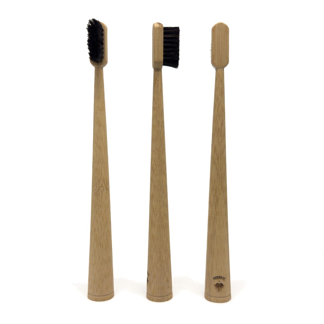 For Brushing Teeth - Cone | 100% Biodegradable, Bamboo and Unbleached ...