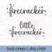 Firecracker Svg | Little Firecracker Svg | Matching Svg Png Pdf Jpg ...