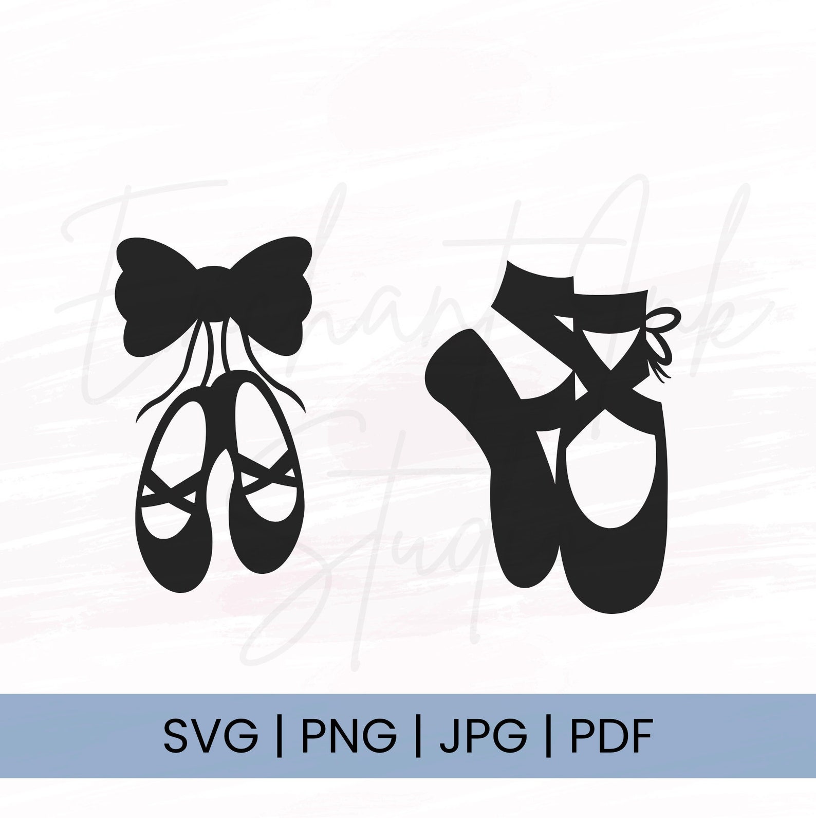 Ballet Shoes Svg | Ballet Slippers Svg Png Jpg Pdf | Ballet Bundle Svg ...