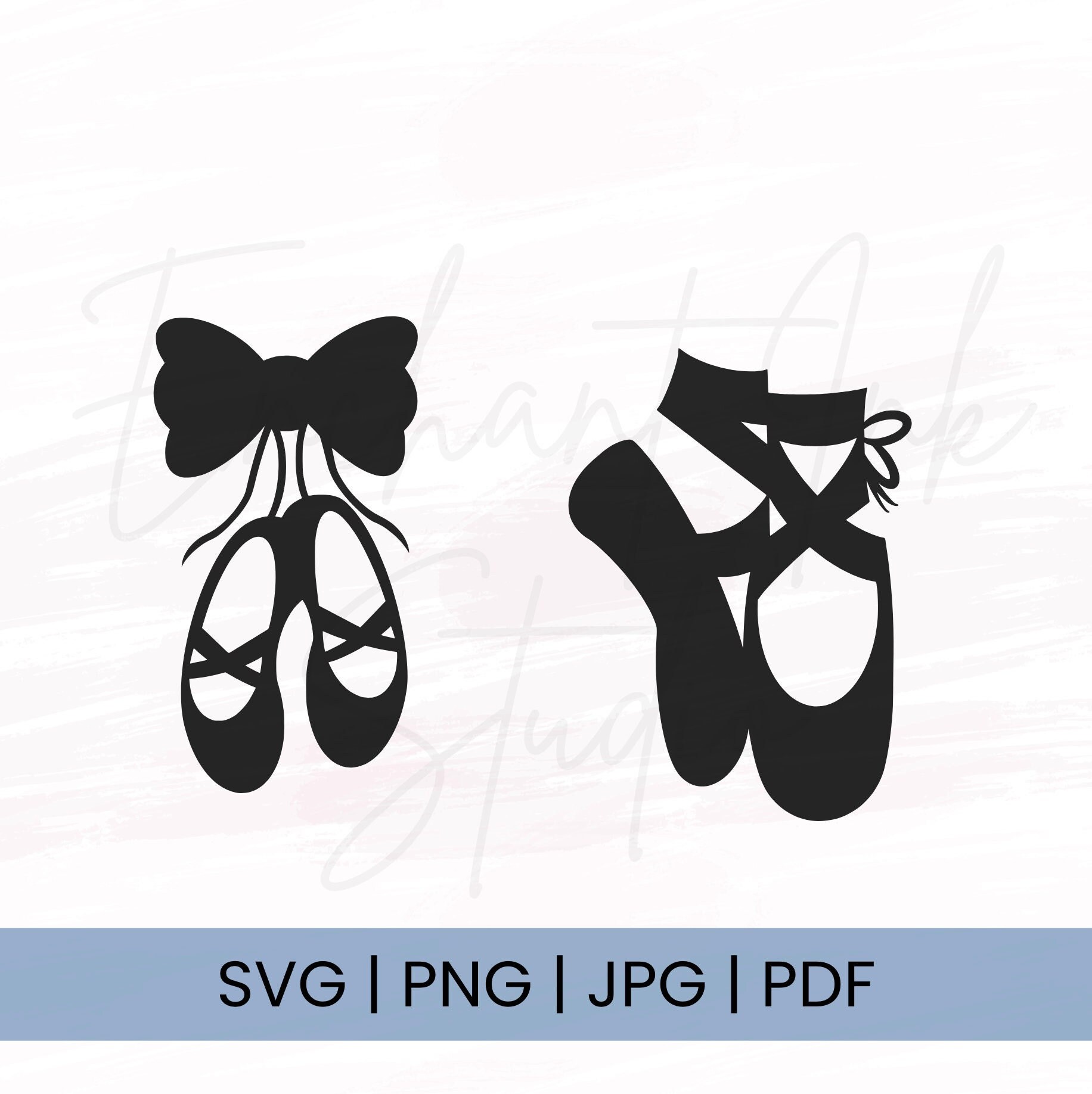 Ballet Shoes Svg | Ballet Slippers Svg Png Jpg Pdf | Ballet Bundle Svg ...