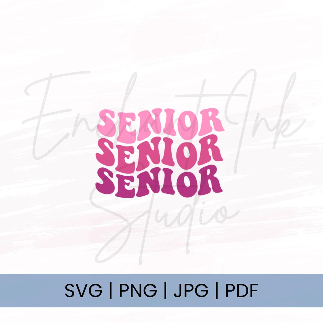 Senior 2024 Svg Graduating Svg Class of 2024 Senior Grad Crew High ...