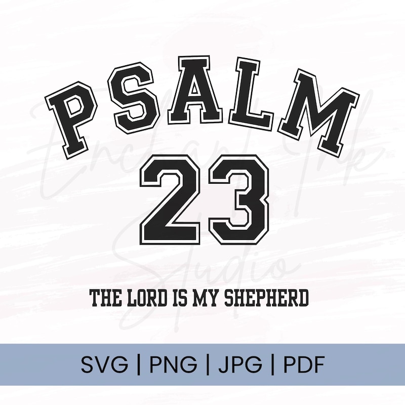 Psalms 23 Clip Art - Etsy