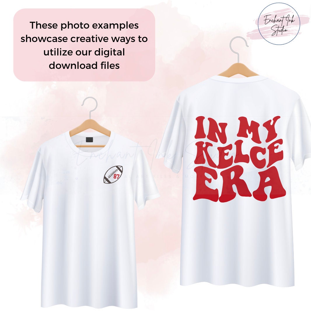 In My Kelce Era Svg Png Jpg Pdf Kelce Svg Swiftie Svg Cricut Digital ...