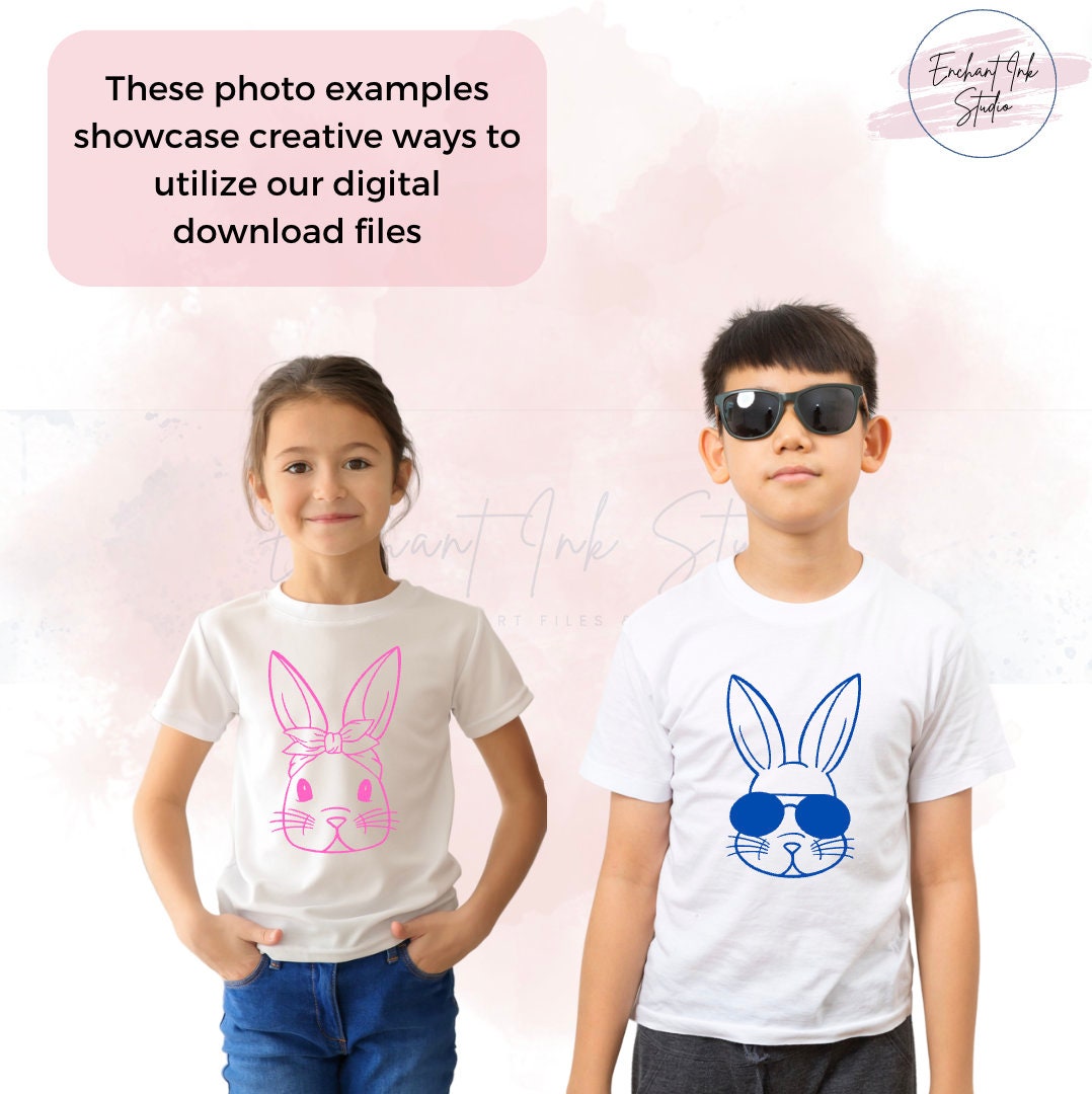 Bunny Bundle Svg Cool Bunny Svg Easter Svg Cute Bunny Png Easter Bunny ...