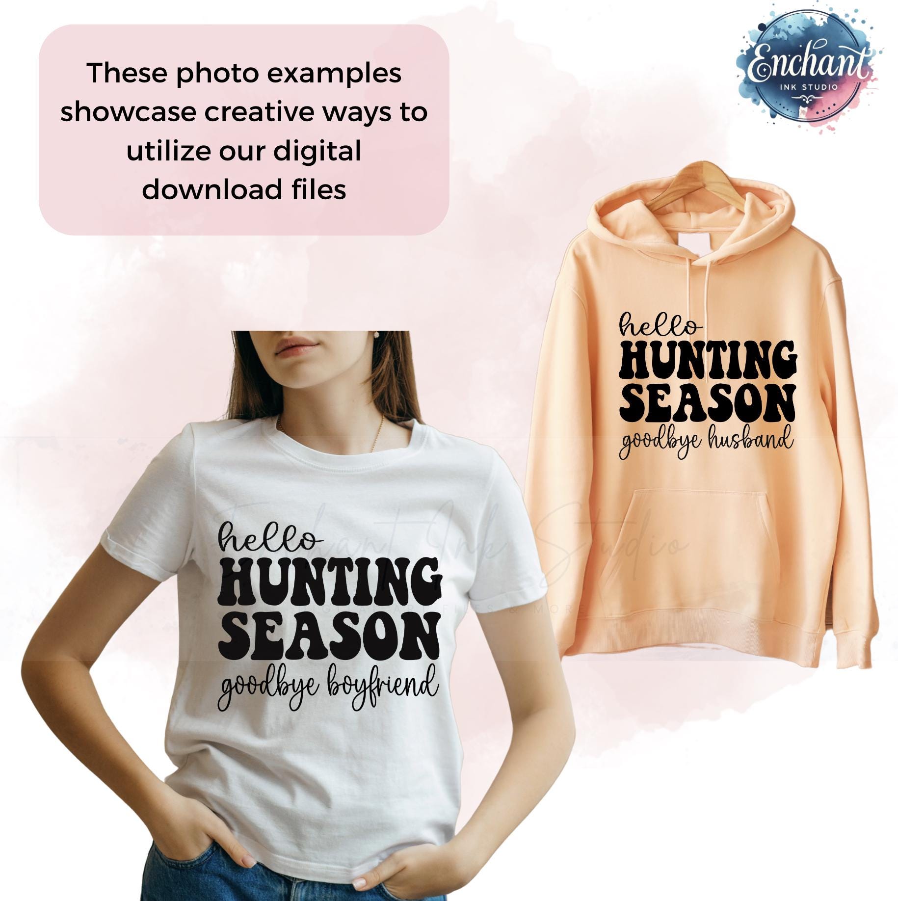 Hello Hunting Season Goodbye Husband Svg | Goodbye Boyfriend Svg ...
