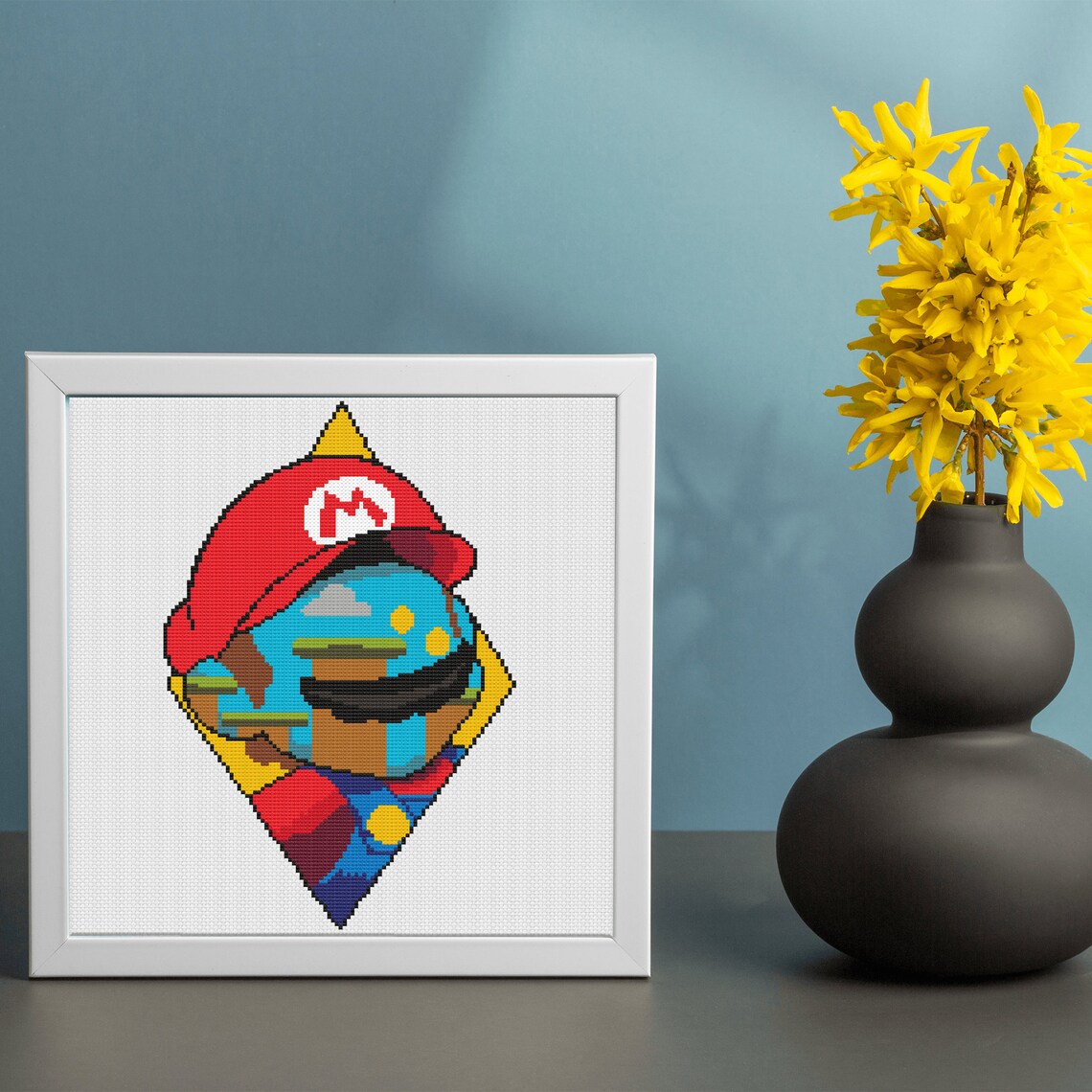 Super Mario Cross Stitch Pattern, Game Cross Stitch Pattern, INSTANT ...
