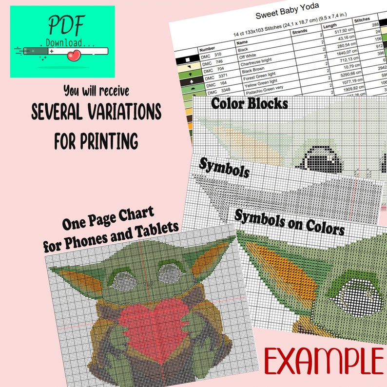 Bart Simpson Cross Stitch Pattern, the Simpsons Cross Stitch Pattern ...