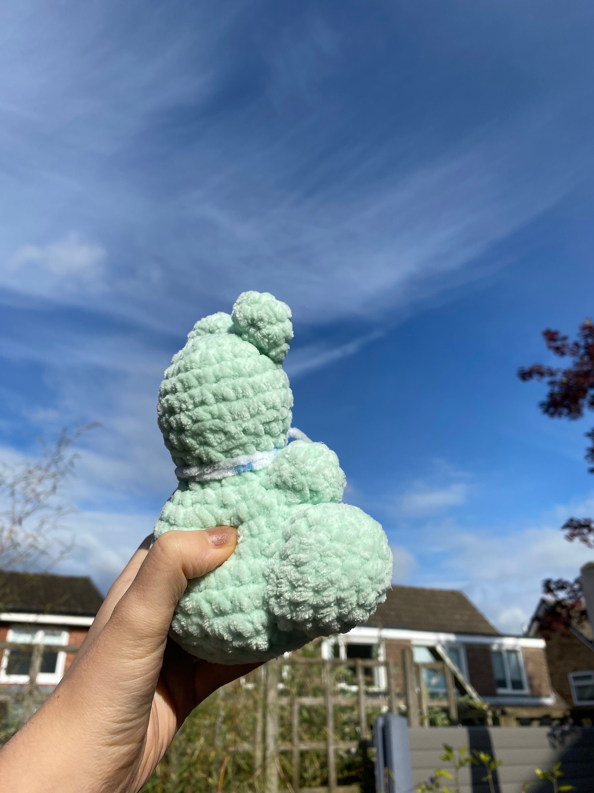 Funky Crochet Frog Froggo Plushie Adorable Funny - Etsy