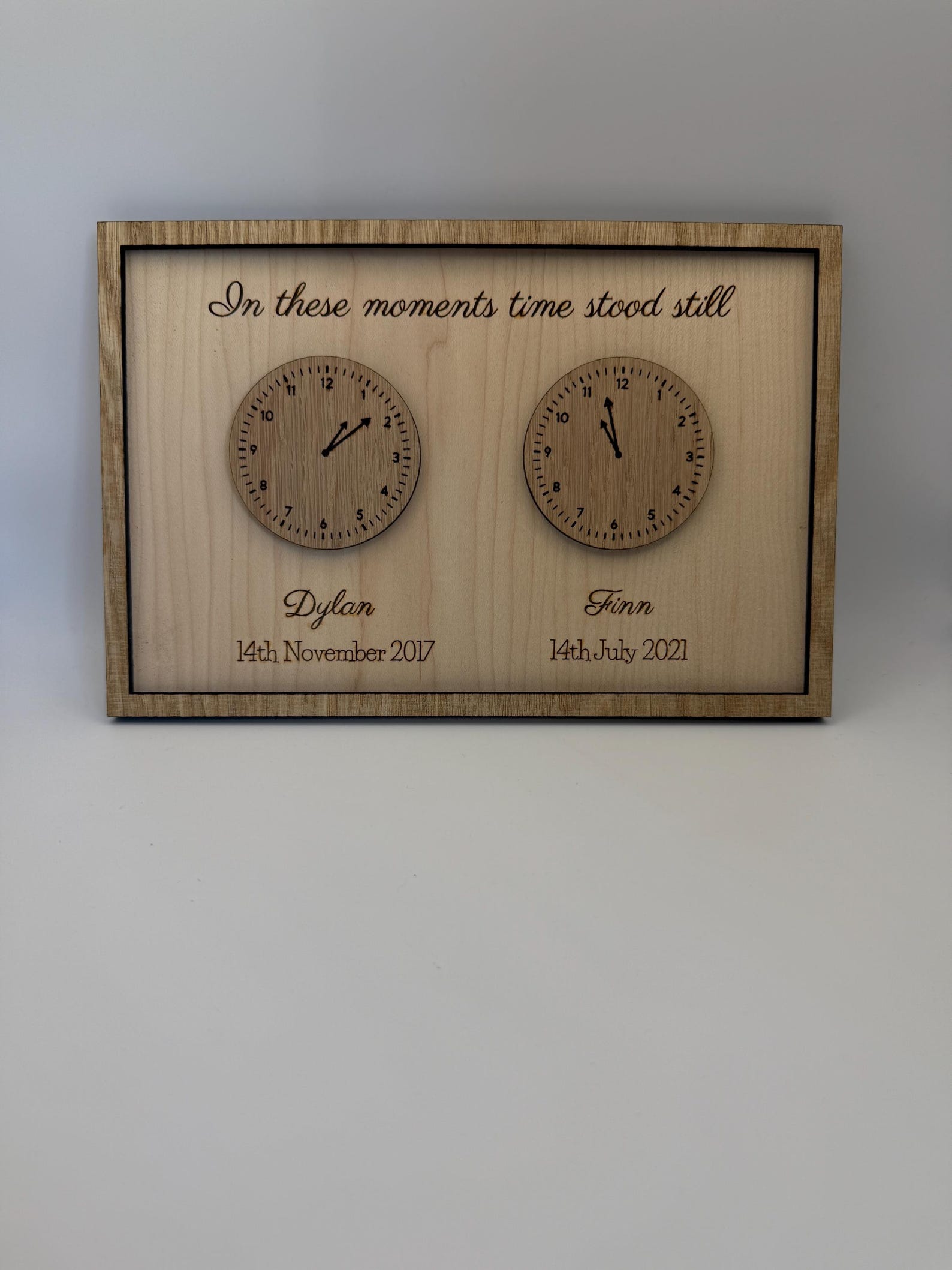 In These Moments Time Stood Still Wall Decor | Perfect Gift for Mum ...
