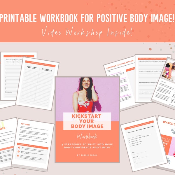 Body Image Workbook - Etsy
