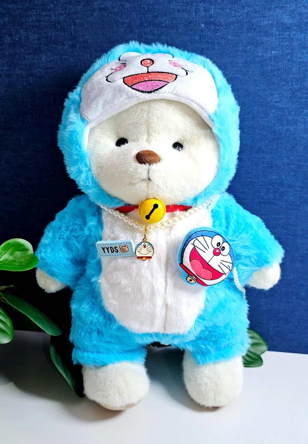 Doraemon Costume, Luna Bear Clothes, Cute Bear, Bear Dress, Bear Outfit ...