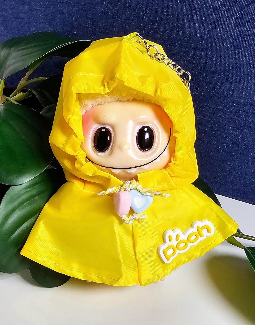 Yellow Raincoat for Labubu Doll, Labubu Doll Clothes, Macaron Labubu ...