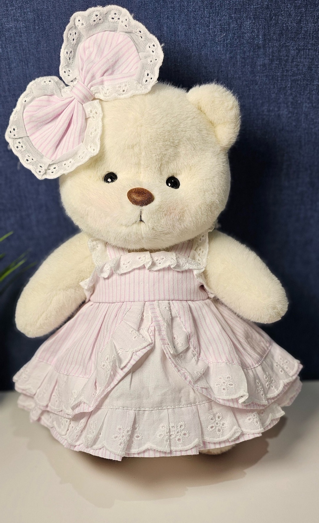 Pink Dress, Bear Costume, Luna Bear Clothes, Cute Bear, Bear Dress ...
