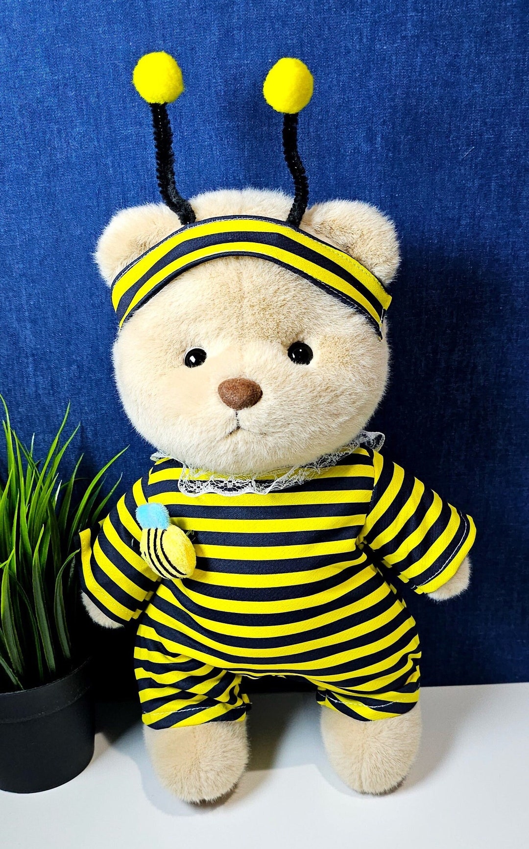 Buzzing Bee, Luna Bear Clothes, Cute Bear, Bear Dress, Bear Outfit, Costumes - Etsy