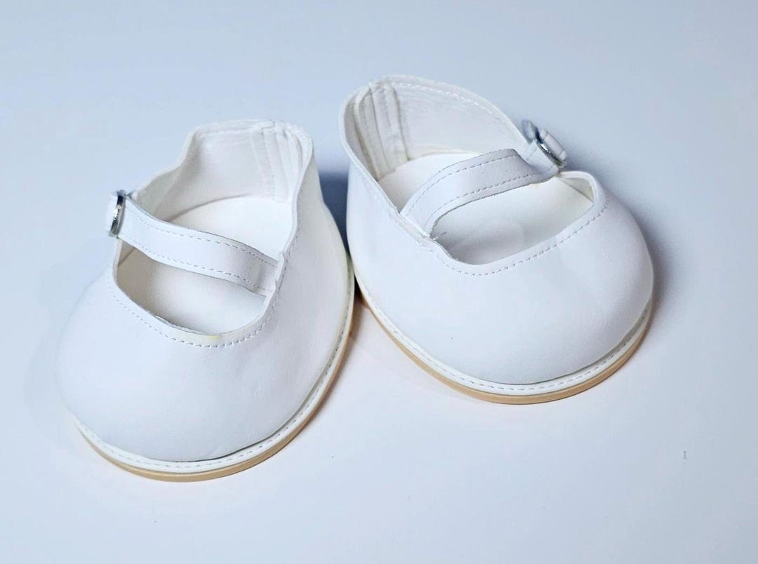 White Doll Shoes for Luna Bear/cpk, Luna Bear Shoes, Cpk/cabbage Patch ...