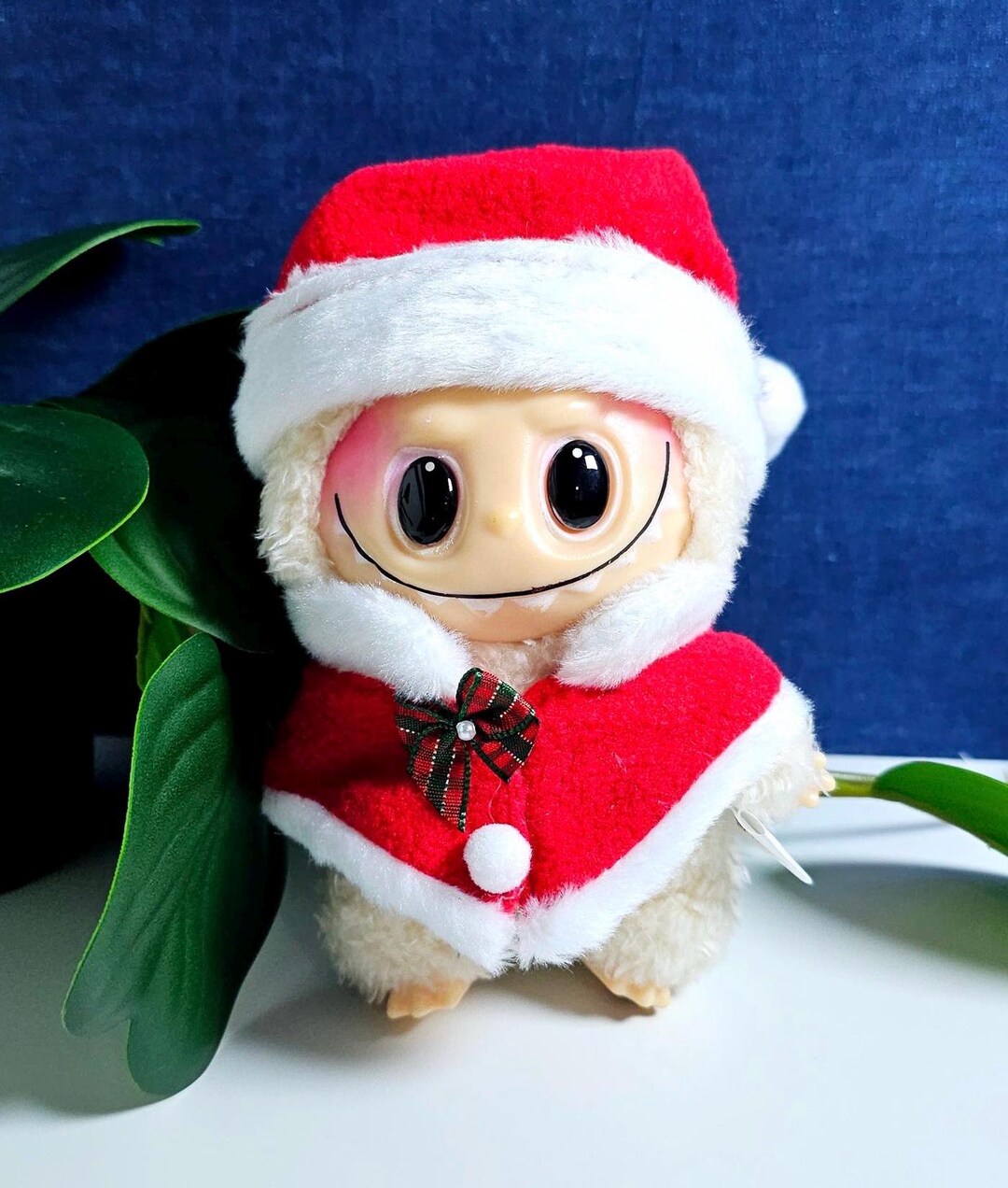 Santa Costume for Labubu Doll, Christmas Outfit Labubu Doll Clothes ...