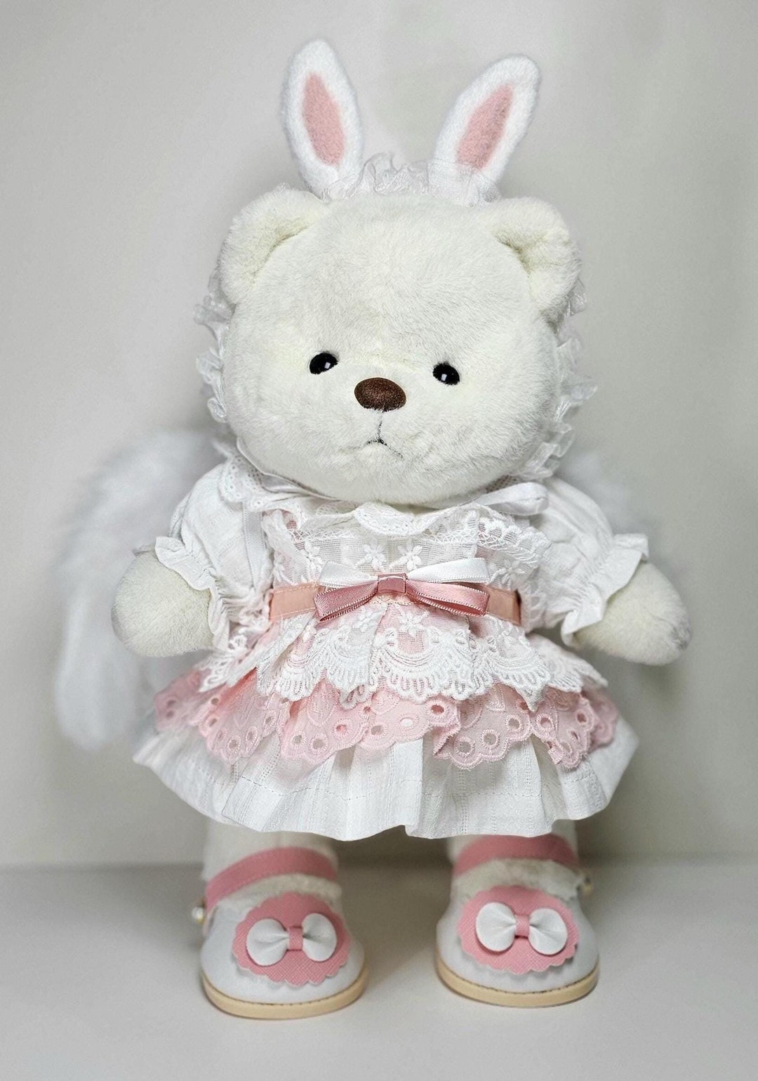 Angel Dress, Lina Bear Clothes, Cute Bear, Bear Dress, Bear Outfit ...