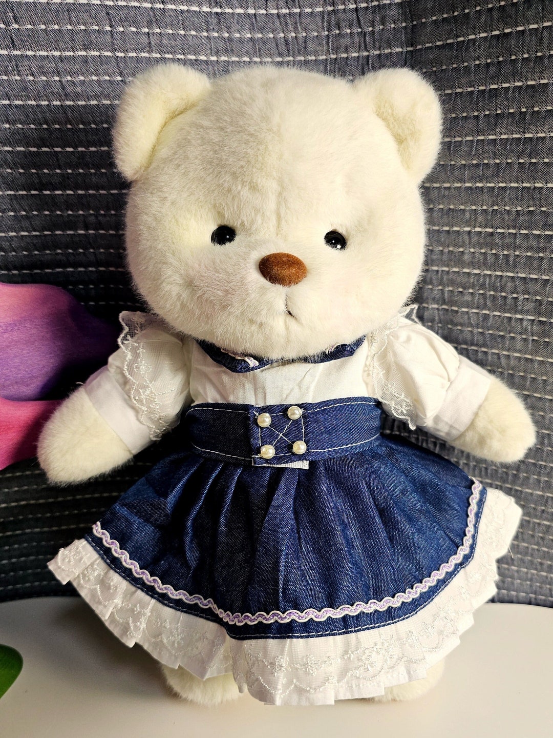 Sailor Dress, Blue Dress Costume, Luna Bear Clothes, Cute Bear, Bear ...