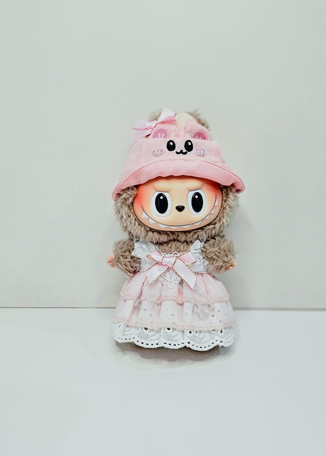 Pink Princess Dress for Labubu Doll, Labubu Doll Clothes, Macaron ...