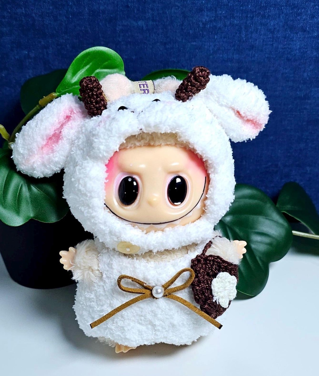Sheep Costume for Labubu Doll, Labubu Doll Clothes, Macaron Labubu ...