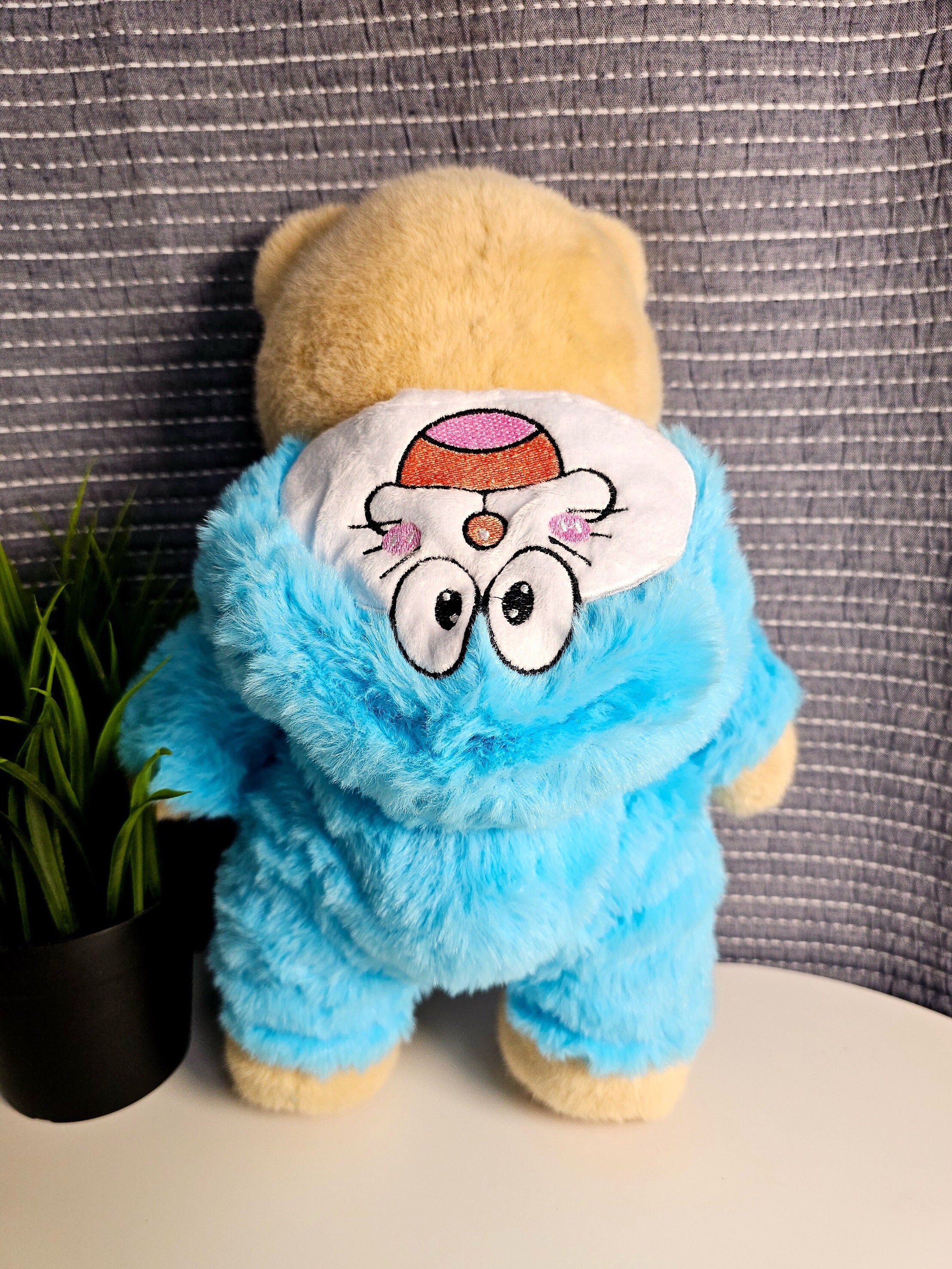 Doraemon Costume, Luna Bear Clothes, Cute Bear, Bear Dress, Bear Outfit ...