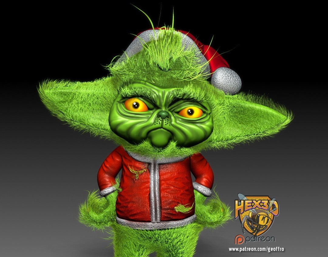 Grinchgu Hex 3d Mashup - Etsy