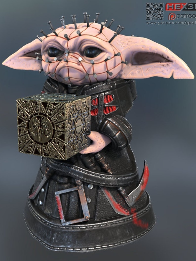 Grogu Pinhead - Etsy