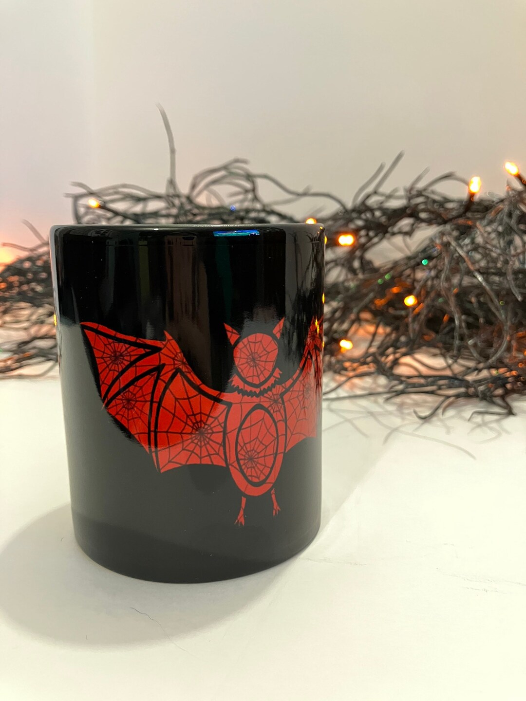 11 Oz Mug Cobweb Bat October 2022 Collection - Etsy