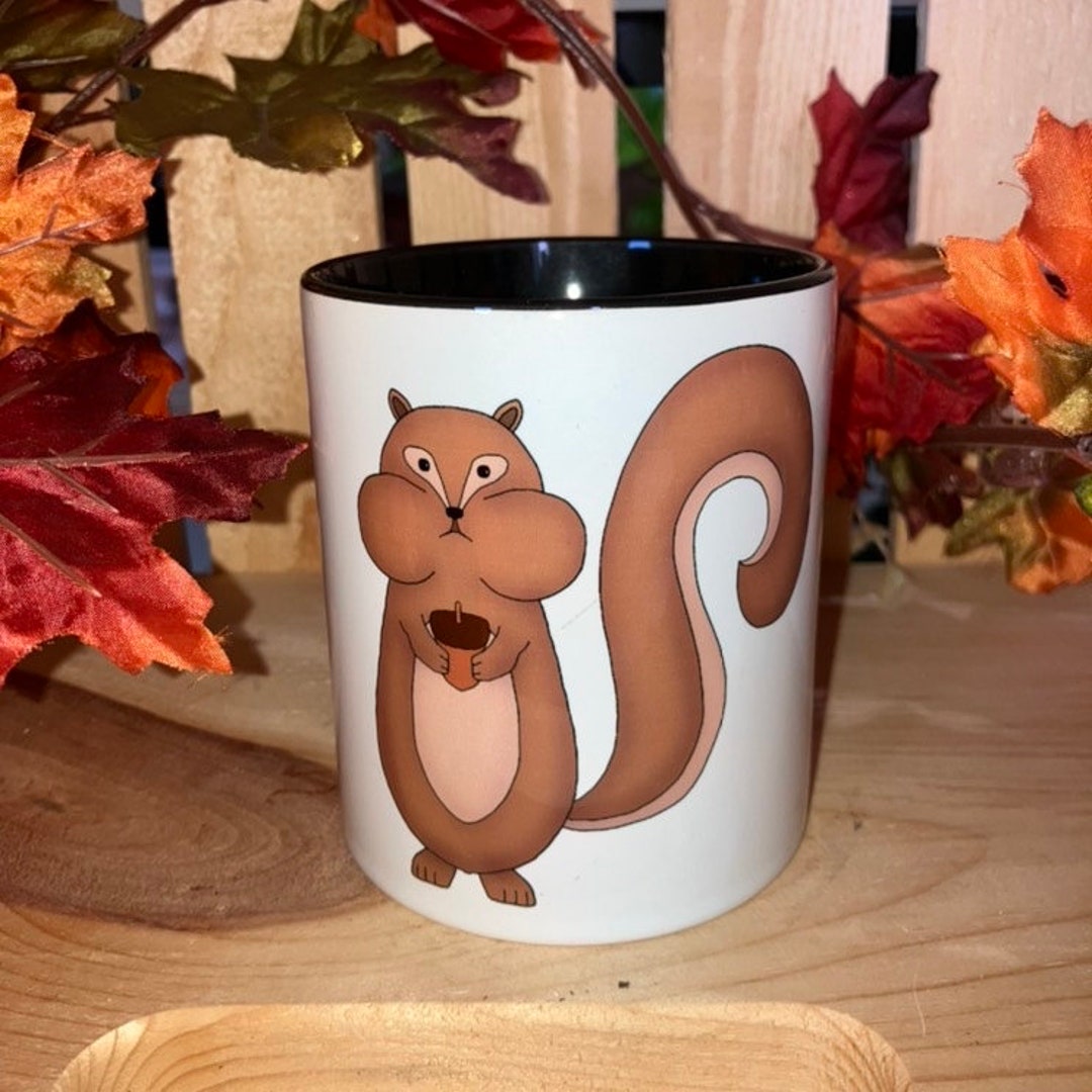 11 Oz Mug | Stacy the Squirrel | November 2022 Collection - Etsy
