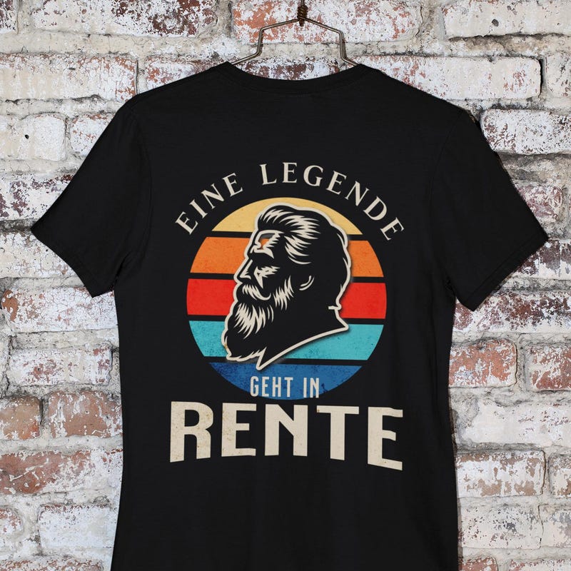 Ruhestand eine legende geht in ruhestand - Etsy.de