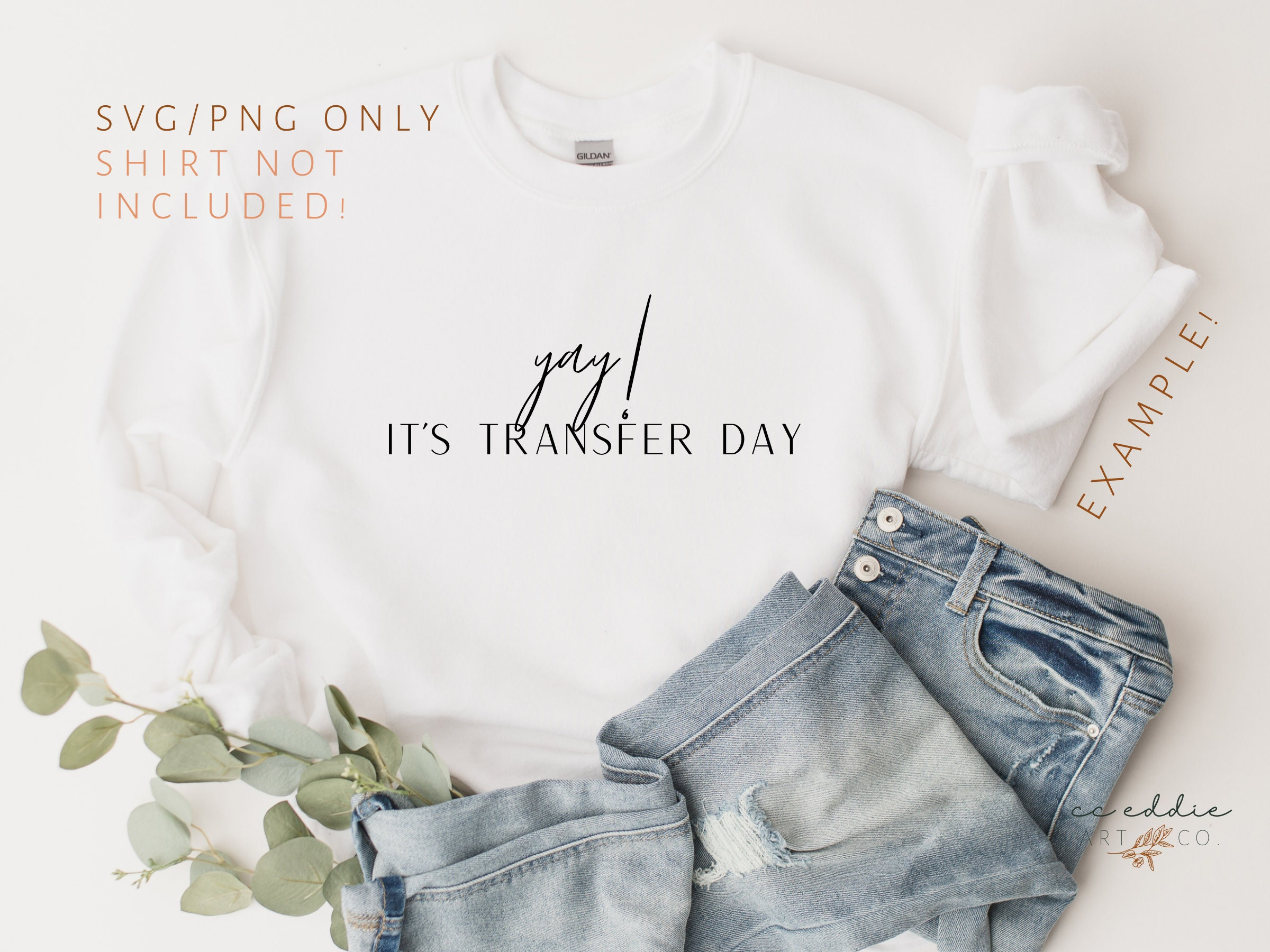 Yay! It's Transfer Day | IVF SVG | Transfer Day | Transfer Day SVG ...