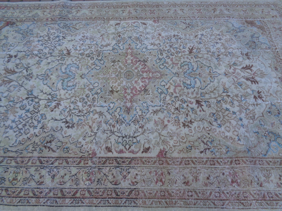 Floral Guest Room Rug, Carpets Bazaar, Rustic Outdoor Rug, Boho Nursery ...