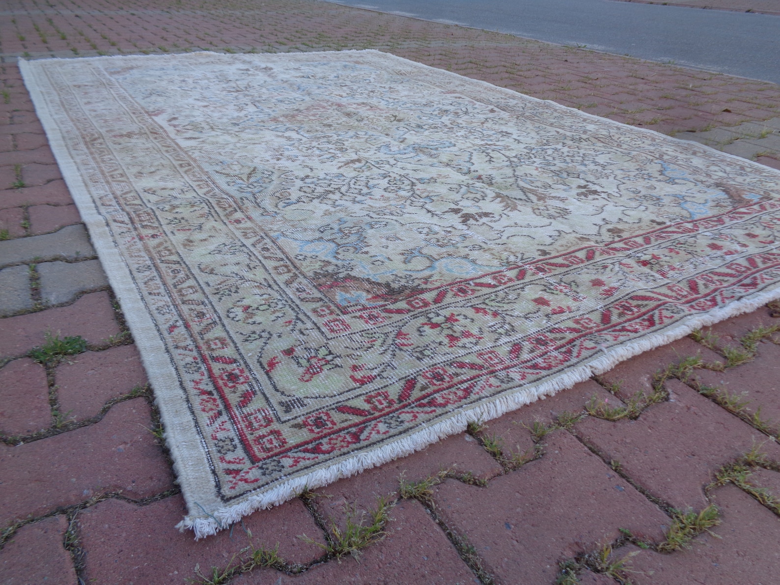 Floral Guest Room Rug, Carpets Bazaar, Rustic Outdoor Rug, Boho Nursery ...